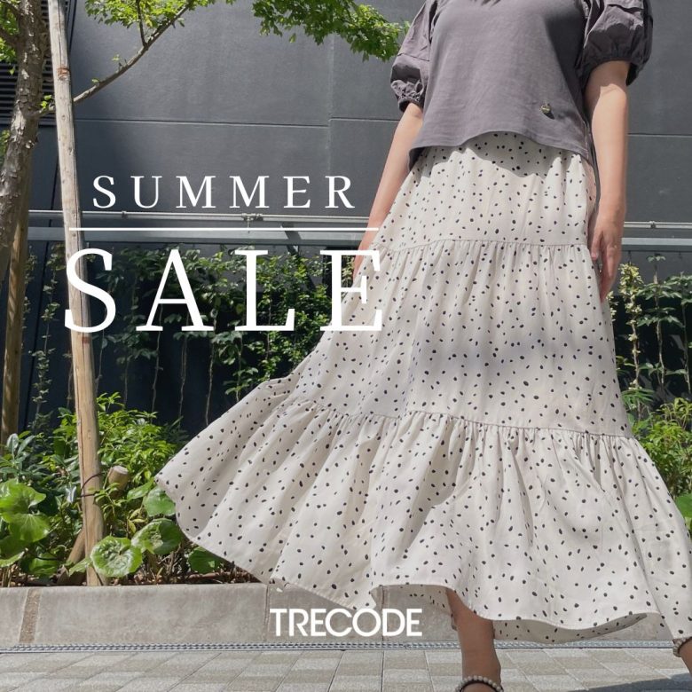 【SUMMER SALE】夏に使える！一押しアイテム特集 - TRECODE（トレコード）公式オンラインショップ「大人可愛いラクちん着映え服」